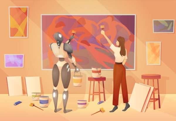 Human vs Machine: Can AI Artists Replace the Creative Spark? - Moksha ...